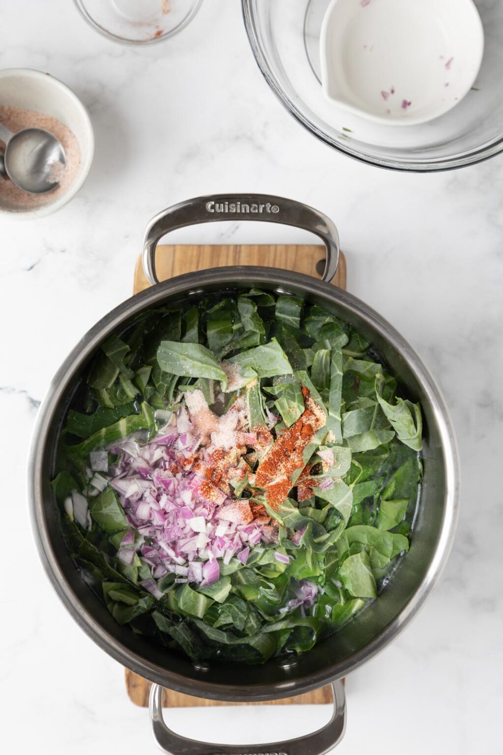 Southern Collard Greens Recipe with Ham Hocks | Feast and Farm