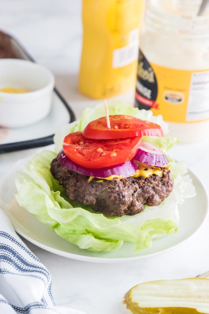 Easy Skillet Hamburgers - Feast and Farm